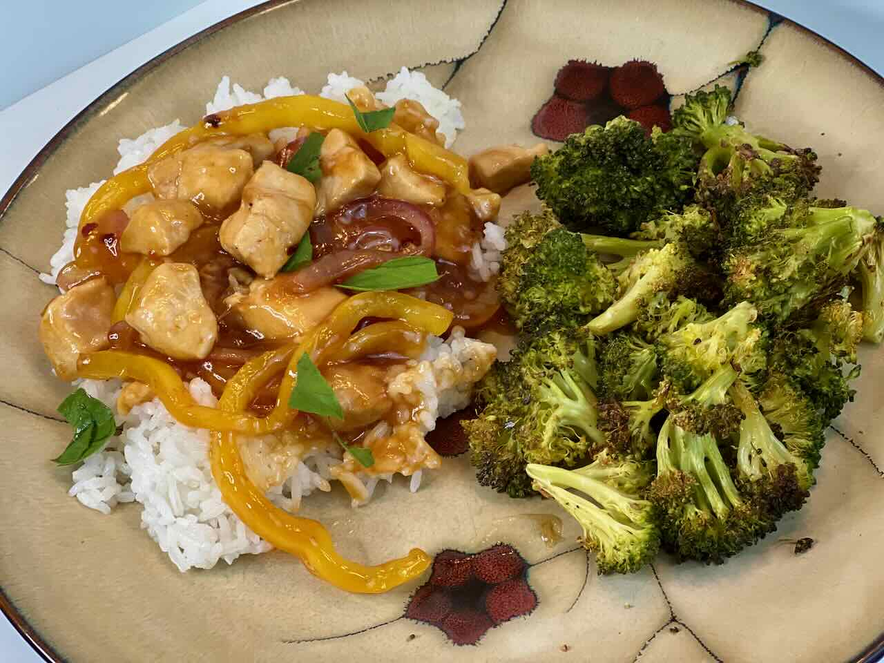 Sticky Sweet & Spicy Chicken - Lori Speak