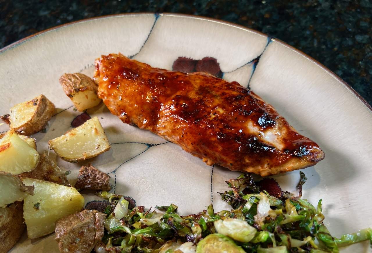 BBQ Glazed Chicken - Lori Speak